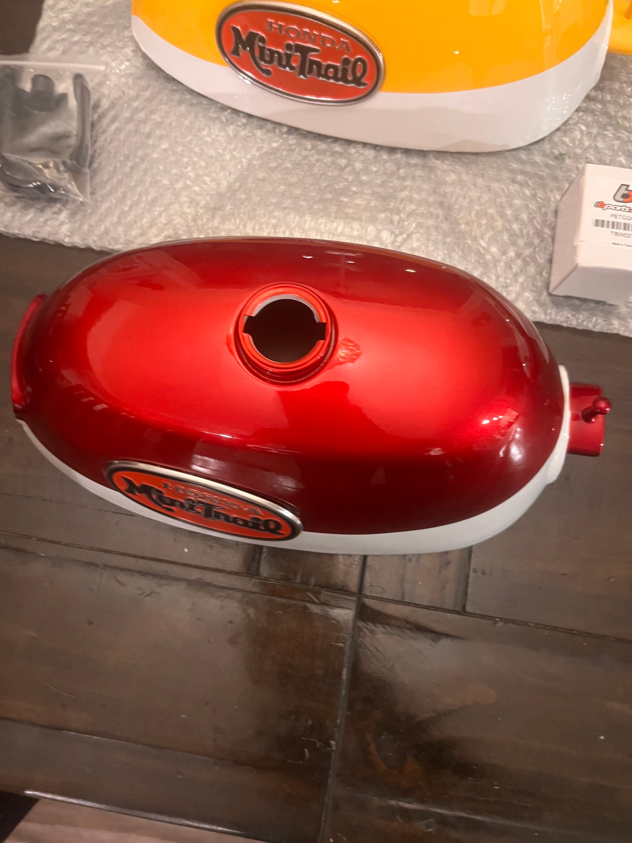Z50 K2 Candy Red Tank – SoCal Mini Trail, LLC