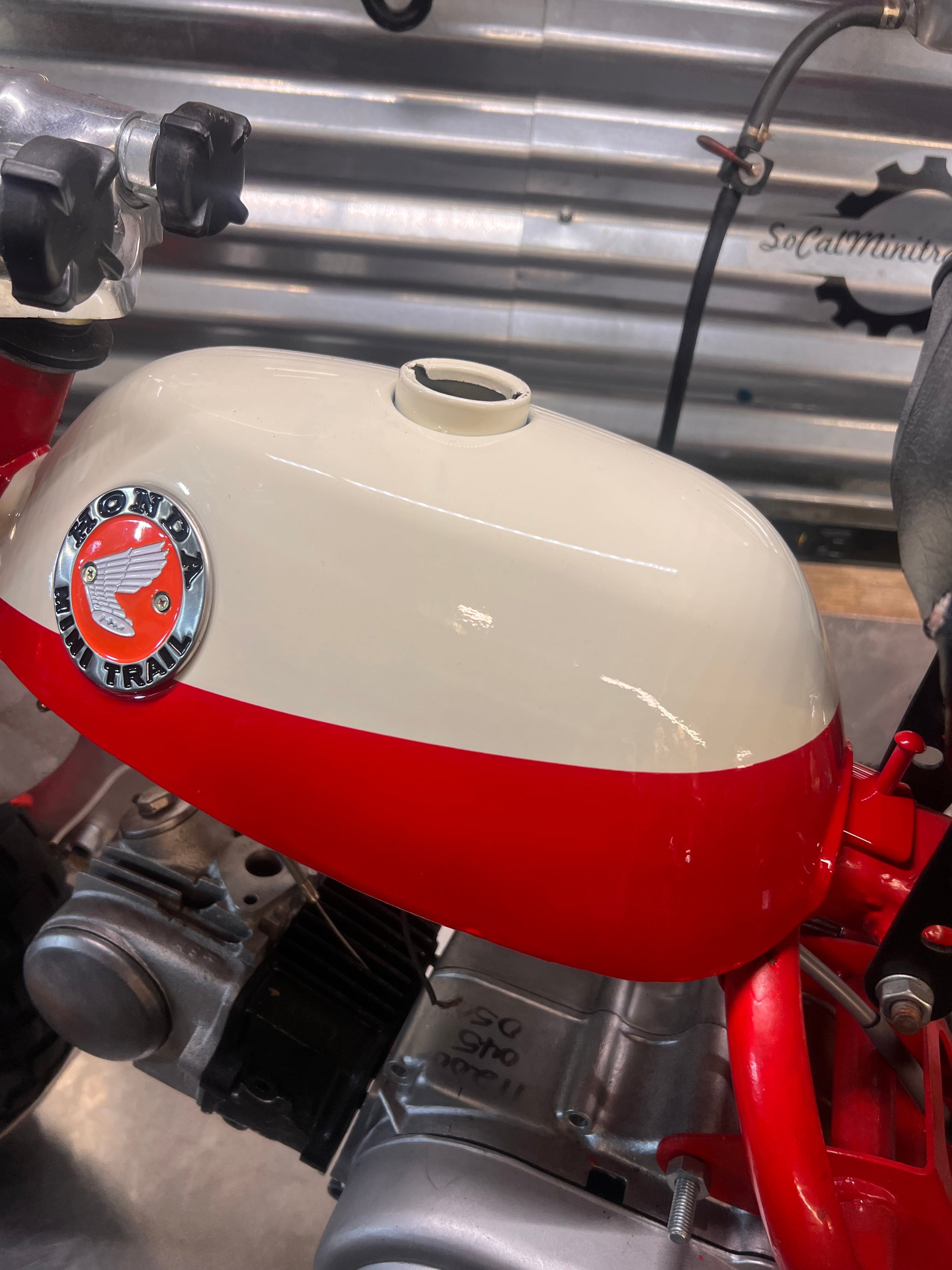Z50 K0 Red Tank – SoCal Mini Trail, LLC