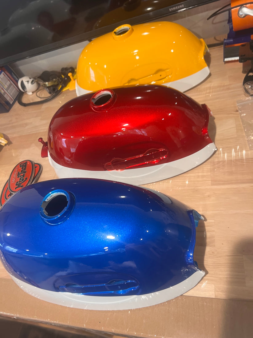 Z50 K2 Candy Red,Blue, or Yellow – SoCal Mini Trail, LLC