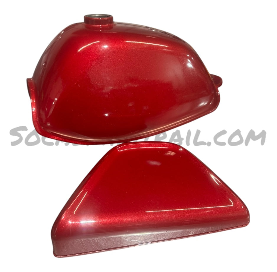 (Copy) Z50 K3 Candy Red Tank and side cover – SoCal Mini Trail, LLC