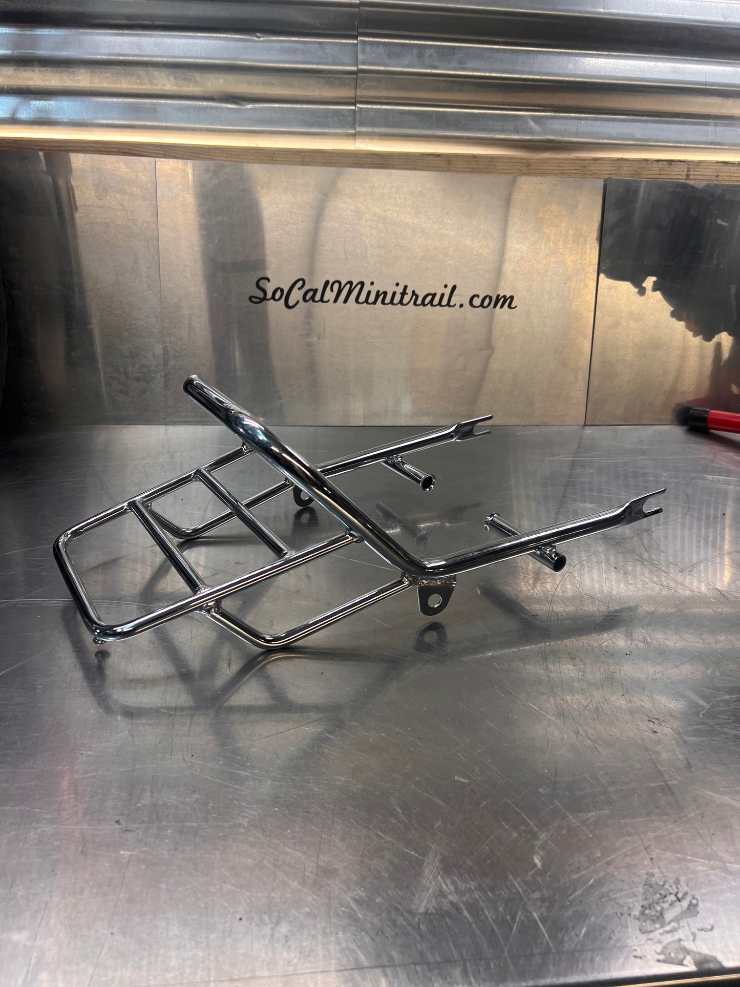 CT70 K0 luggage Rack – SoCal Mini Trail, LLC
