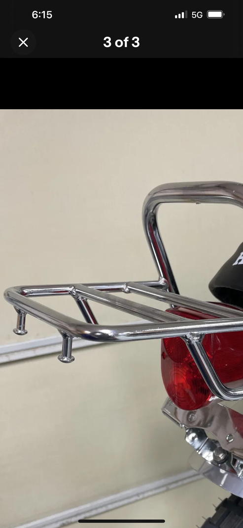 CT70 K0 luggage Rack – SoCal Mini Trail, LLC