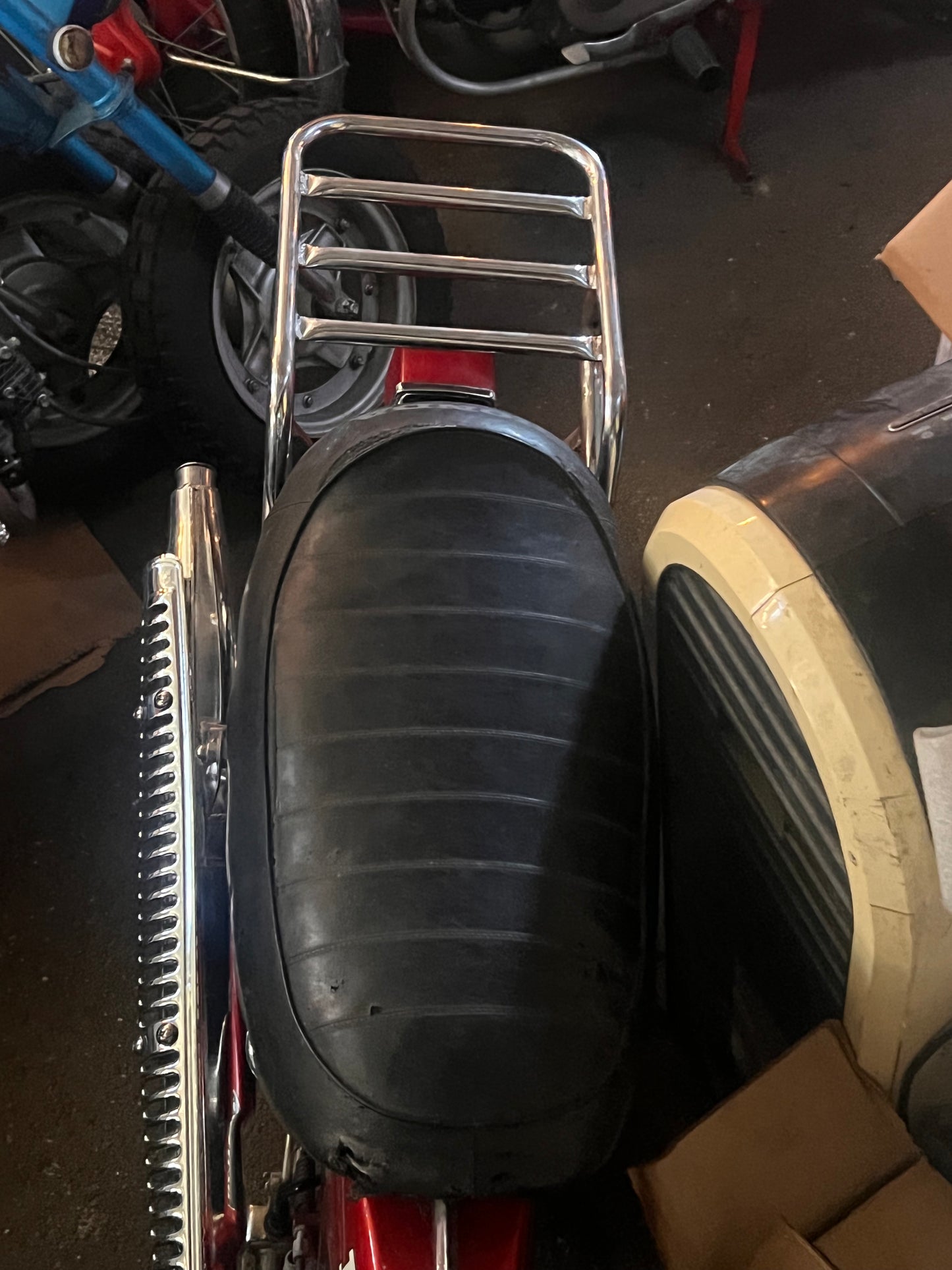 CT70 Performance Luggage Rack - Chrome – SoCal Mini Trail, LLC